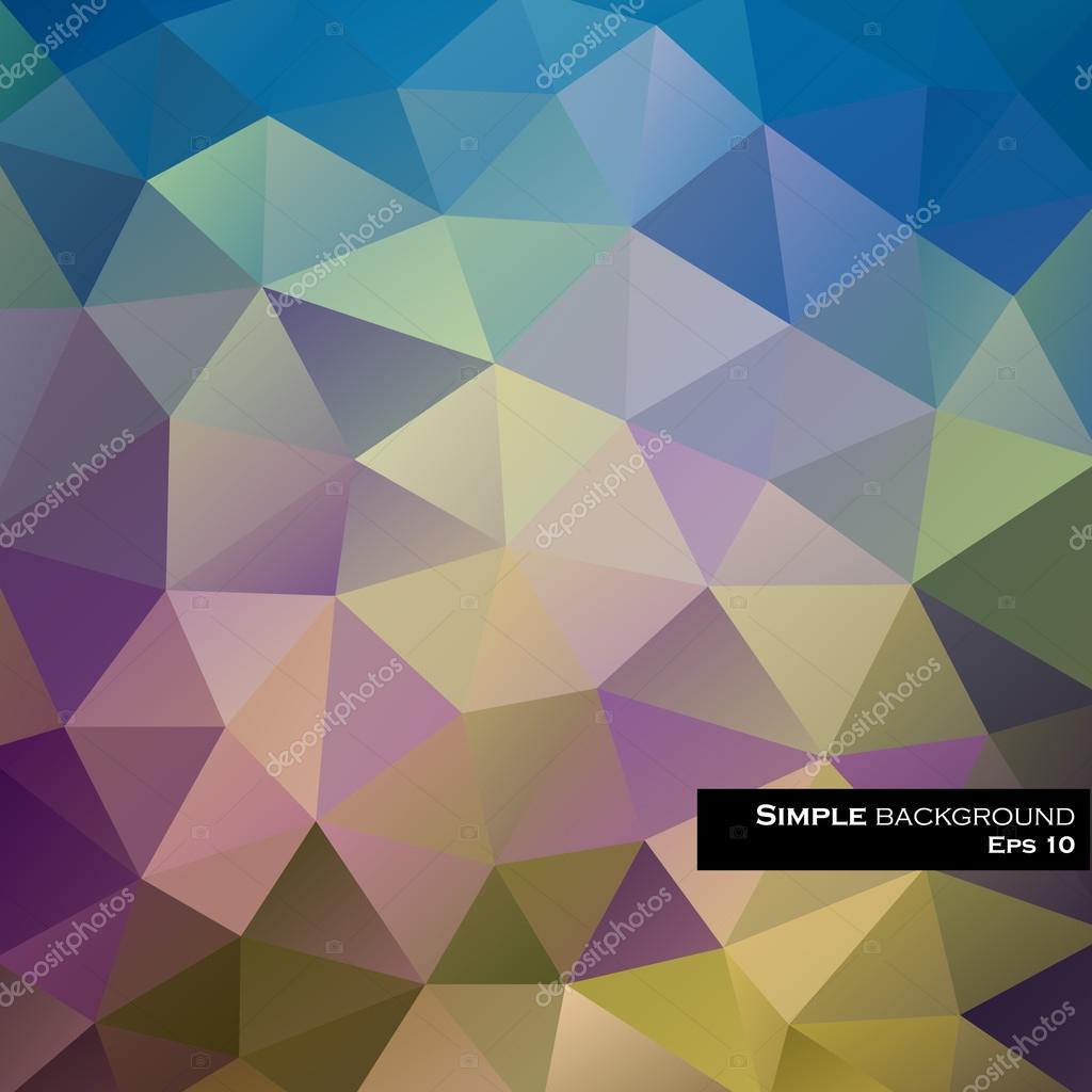 Triangles abstract background Stock Vector Image by ©tashechka #66283705