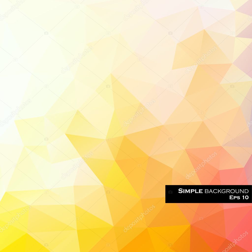 Abstract triangles background Stock Vector Image by ©tashechka #66284429