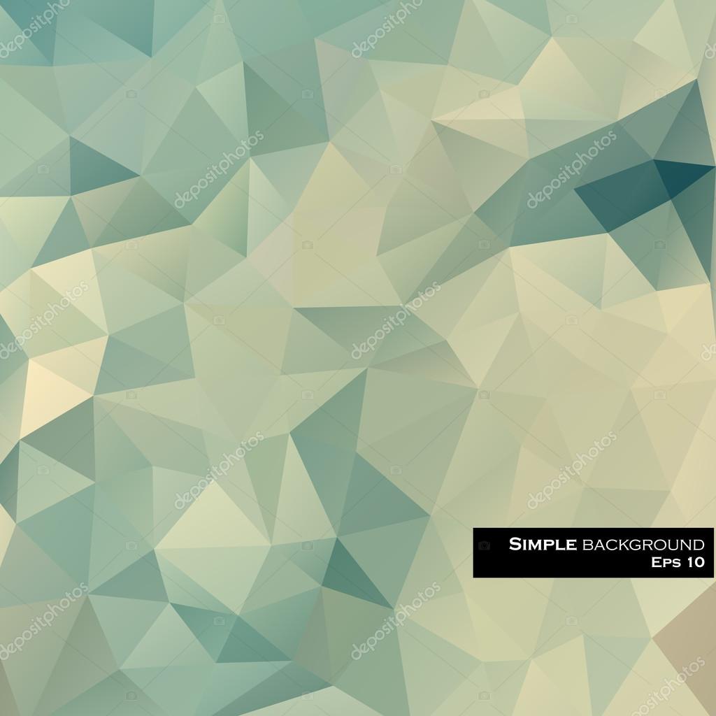 Abstract triangles background Stock Vector by ©tashechka 66287931