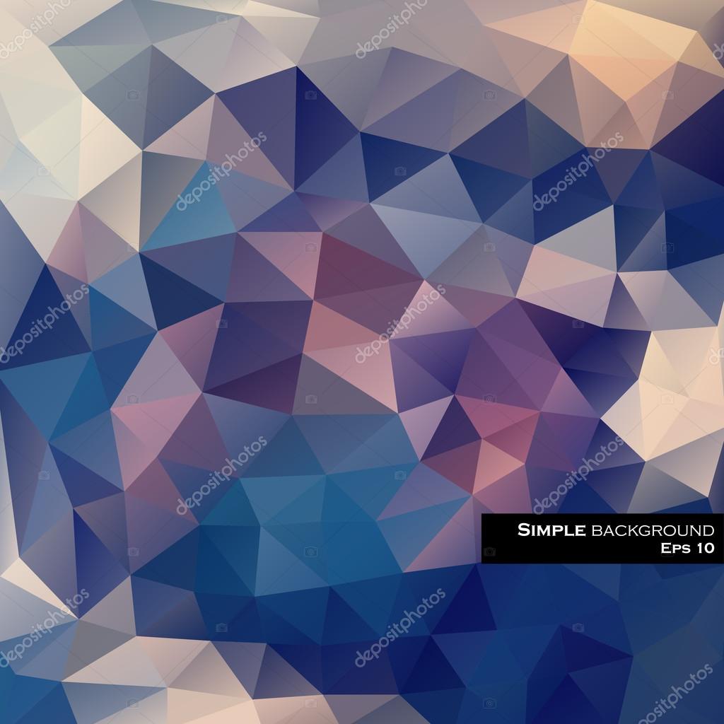 Triangles abstract background Stock Vector Image by ©tashechka #66288335