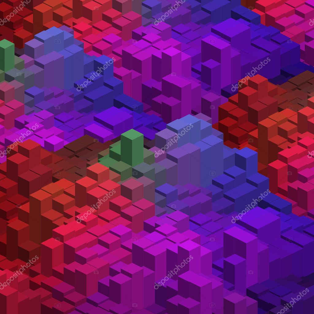 Geometrical cubes background Stock Vector by ©tashechka 66288593