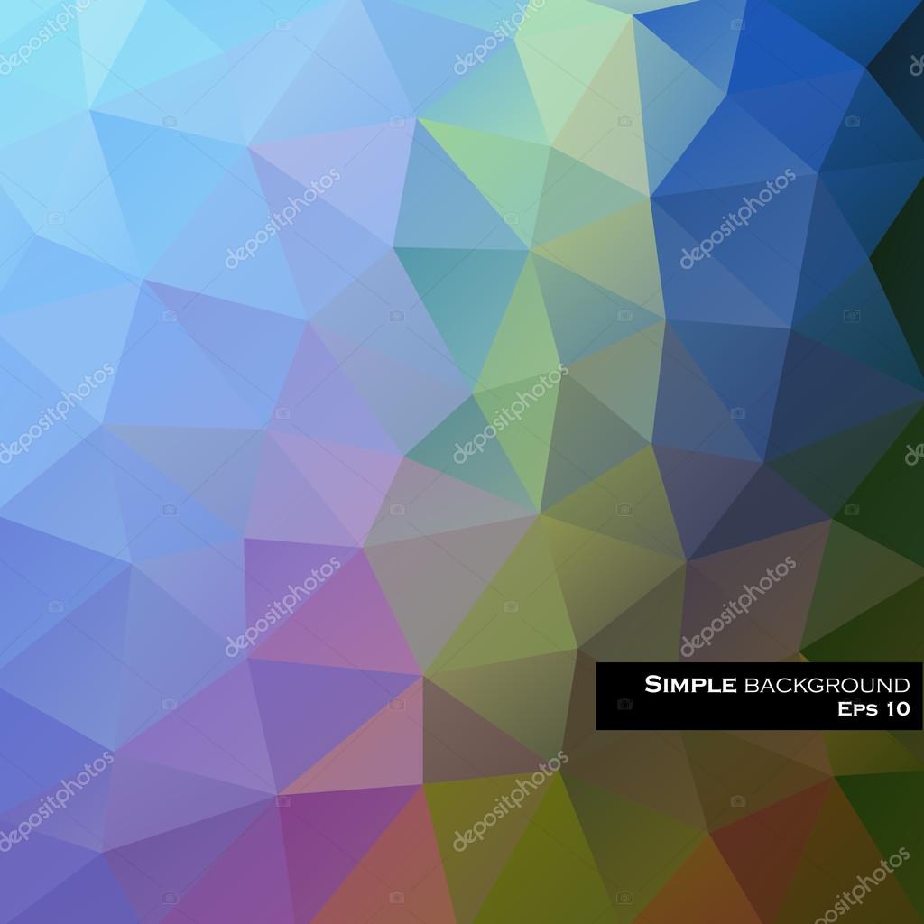 Triangles abstract background Stock Vector Image by ©tashechka #66288615