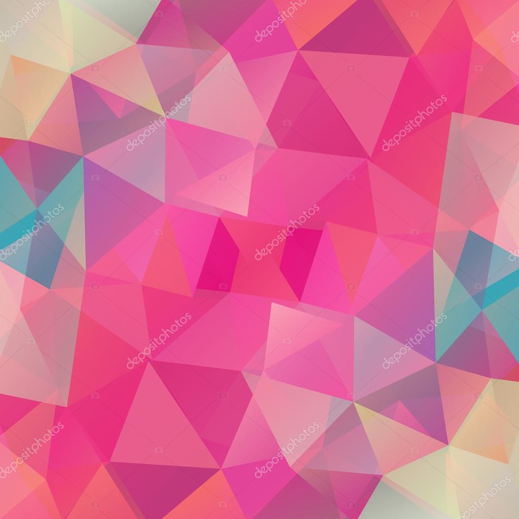 Abstract triangles background Stock Vector Image by ©tashechka #66289413