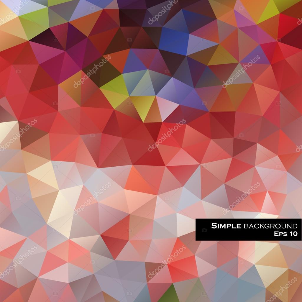 Triangles abstract background Stock Vector Image by ©tashechka #66289533