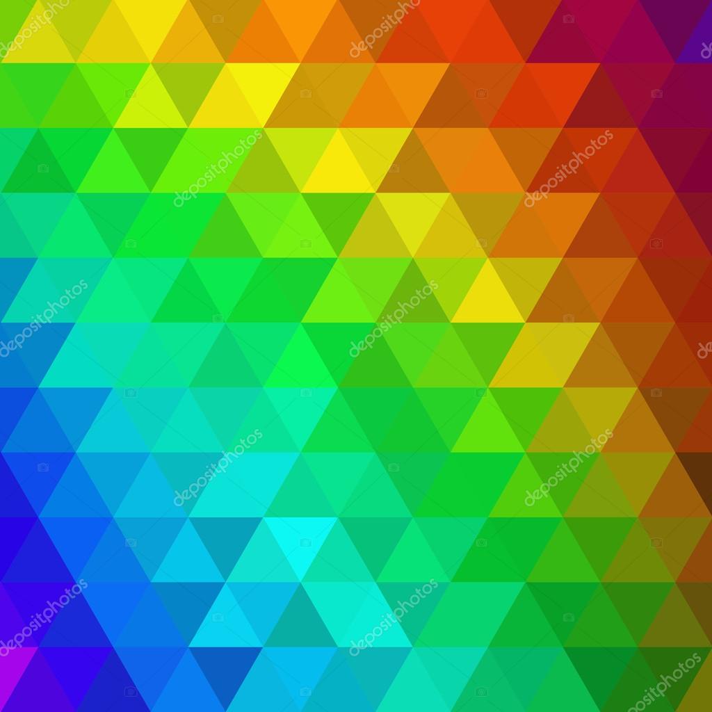 Triangles abstract background Stock Vector by ©tashechka 66289937