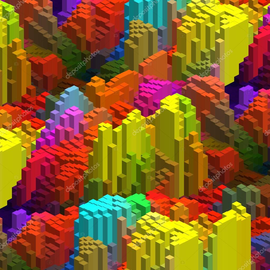 Geometrical cubes background Stock Vector by ©tashechka 66293841