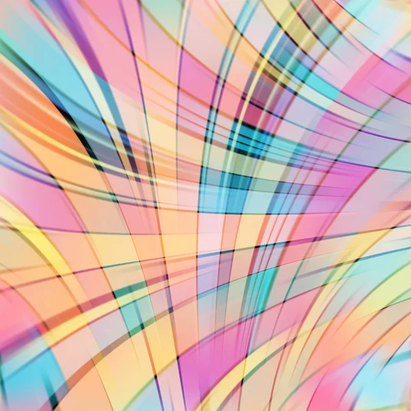 Colorful smooth light lines background. Rainbow-colored. Vector Stock ...