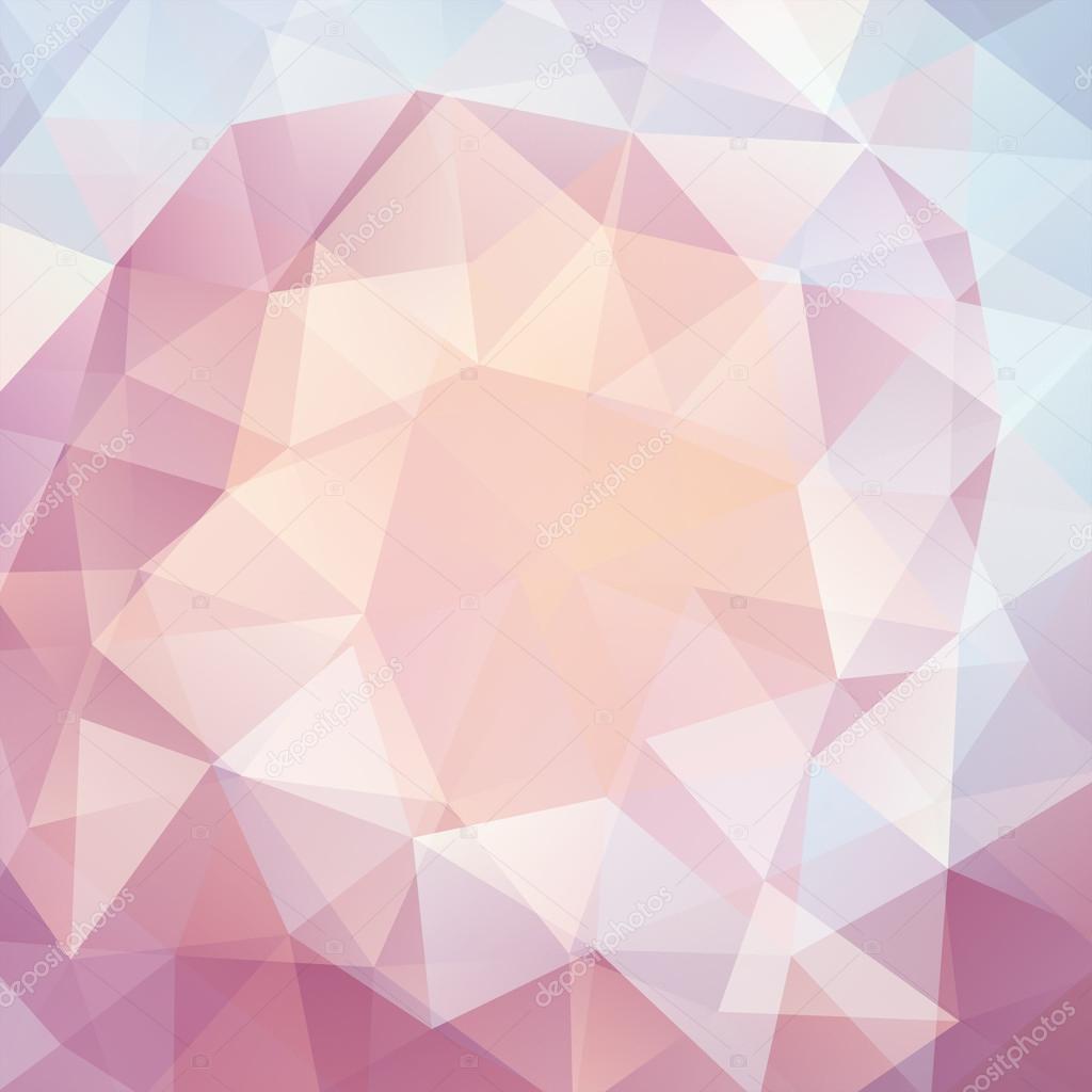 Abstract background consisting of pastel triangles Stock Vector Image ...