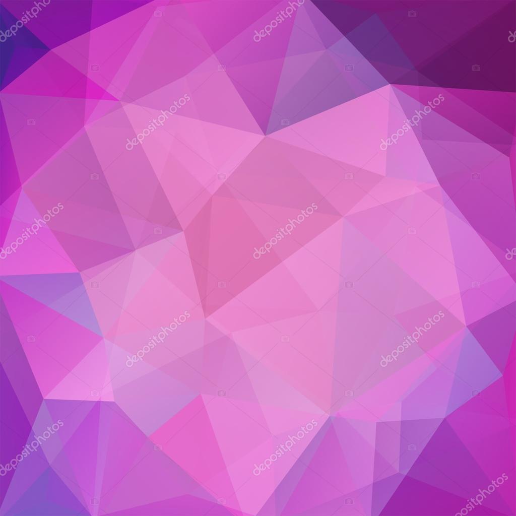 Abstract polygonal background consisting of pink, purple triangles Stock Vector Image by ...