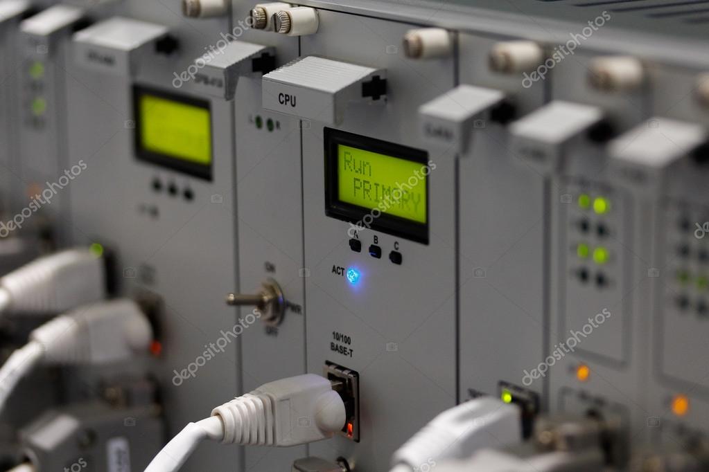 Industrial computer system — Stock Photo © genkur #112452666