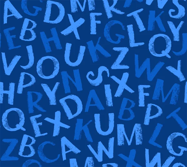 Letras en azul imágenes de stock de arte vectorial | Depositphotos