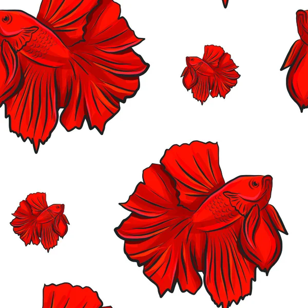 Twin fish "KOI", illustration isolated Stock Vector Image by ©9peak ...