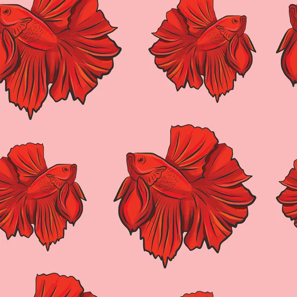 Twin fish "KOI", illustration isolated Stock Vector Image by ©9peak ...