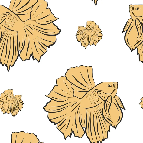 Twin fish "KOI", illustration isolated Stock Vector Image by ©9peak ...