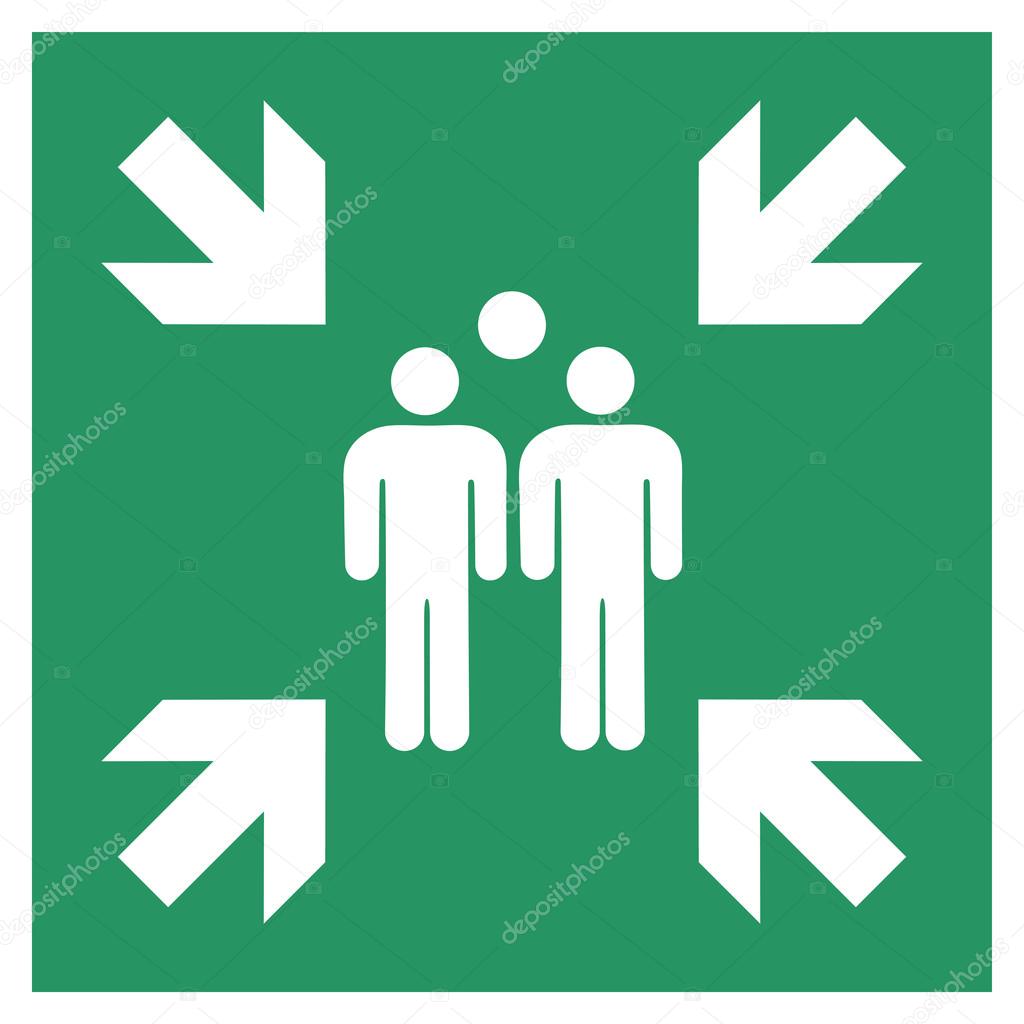 Safe condition sign,Hazard duty point Stock Vector by ©29Mokara 56875211