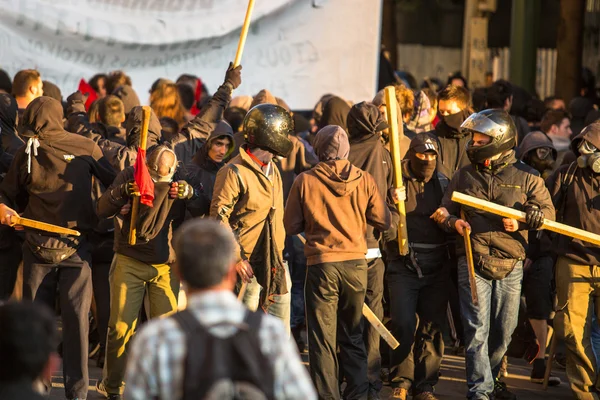 Leftist and anarchist groups – Stock Editorial Photo © dimaberkut #72958365