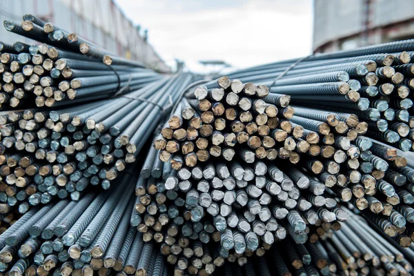 Round steel bars — Stock Photo © Shenki #9115862