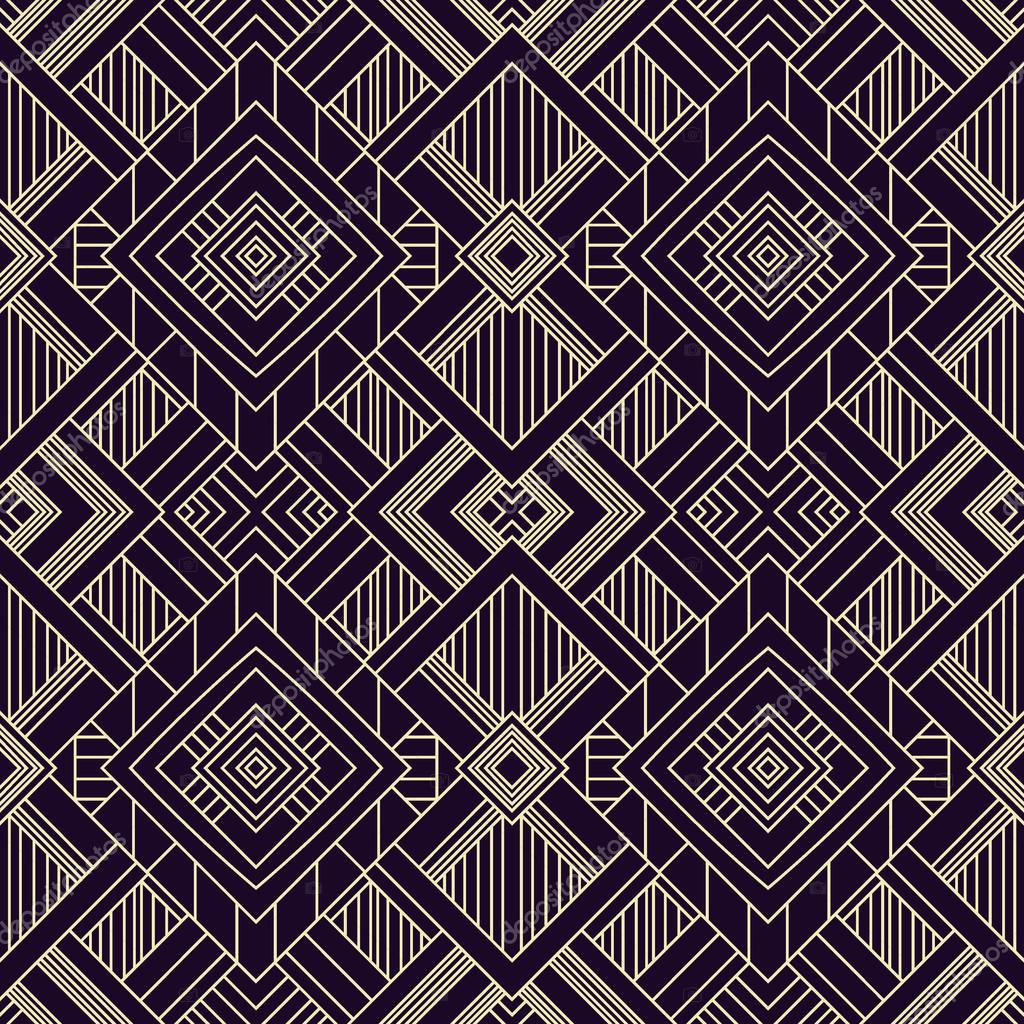 Seamless Geometric Pattern. Art Deco styled Stock Vector by ©Sproot ...