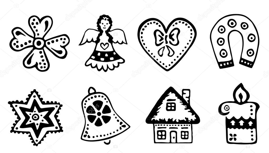 Symboles Noël Vecteur par ©yyanng 60814871