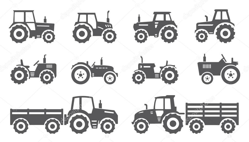 Tractors Stock Vector Image by ©yyanng #81904142