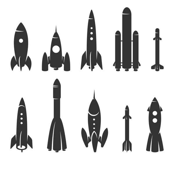 Set of Rockets Stock Vector Image by ©djahan #65808269