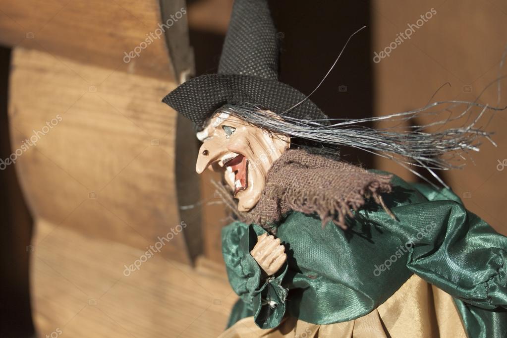 Baba Jaga, stara czarownica, zabawka – zdjęcie stockowe © _Adveis_ ...