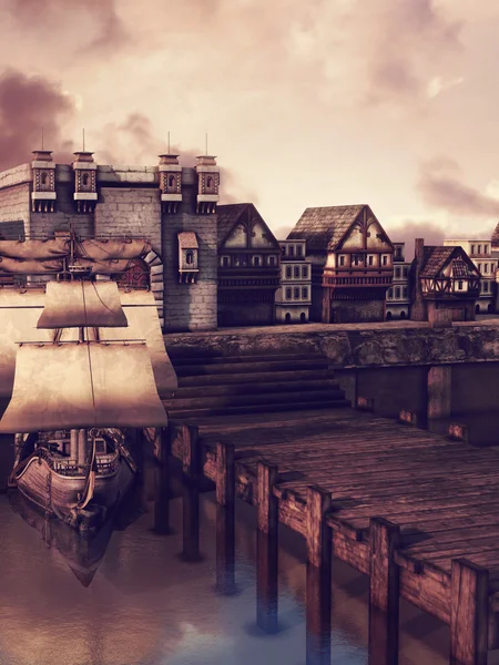 Medieval dock Stock Photos, Royalty Free Medieval dock Images ...