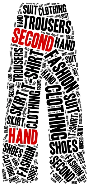 Second hand. Word cloud illustration. — Stock Photo © Mattz90 #73491905