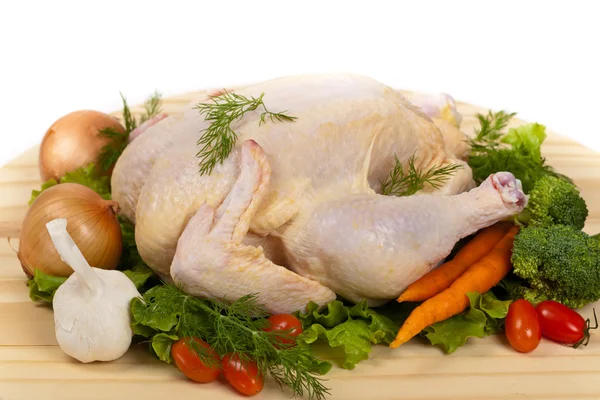Frango cru fresco — Fotografias de Stock © imaginative #4915884