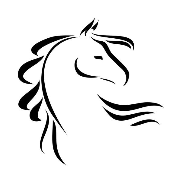 Ló rajz — Stock Vektor © onot #75440137