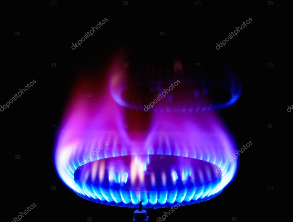 Gas Burner Flame