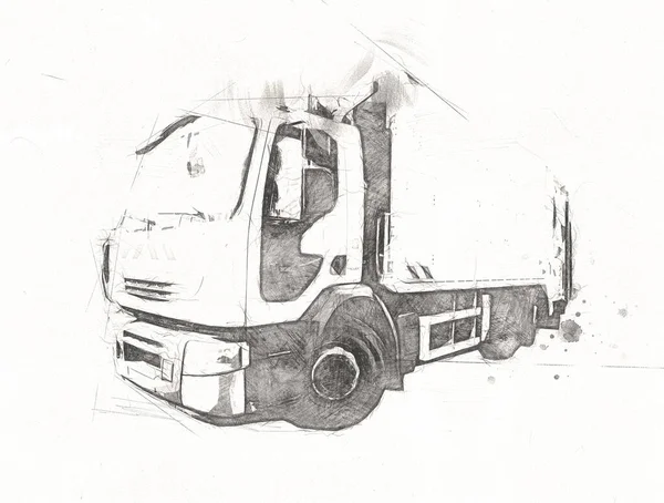 Kamion rajz Stock fotók, Kamion rajz Jogdíjmentes képek | Depositphotos