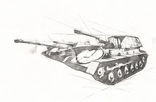 Dibujo de un tanque Stock Photos, Royalty Free Dibujo de un tanque ...