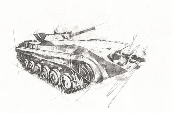 Tank drawing Stock Photos, Royalty Free Tank drawing Images | Depositphotos