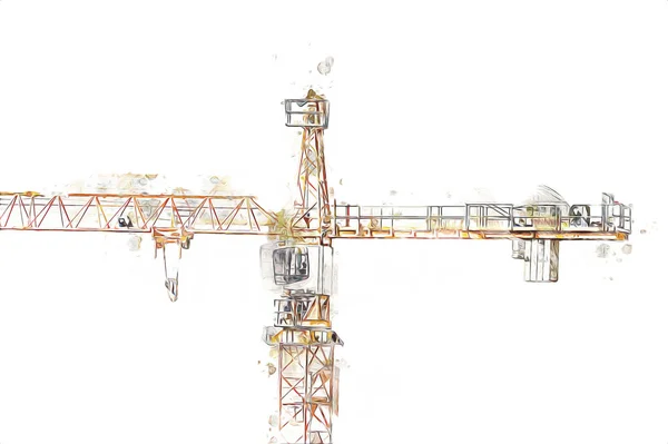 100,000 Sky tower crane Vector Images | Depositphotos