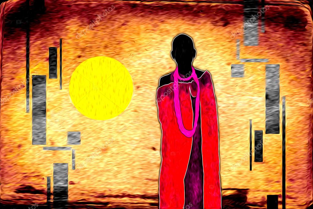 African motive art Stock Photo by ©maxtor7777 56700207