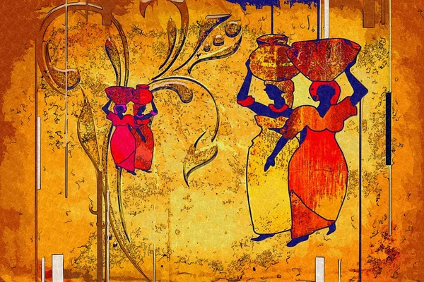 African art painting Stock Photos, Royalty Free African art painting ...