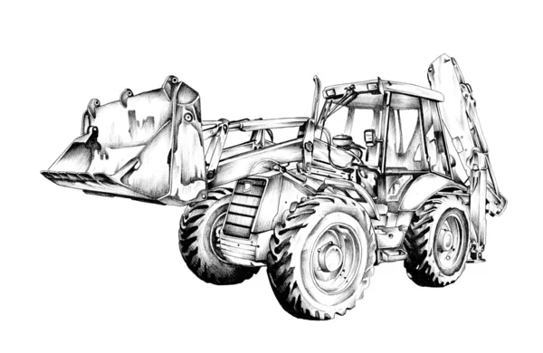 Backhoe loader Stock Photos, Royalty Free Backhoe loader Images ...