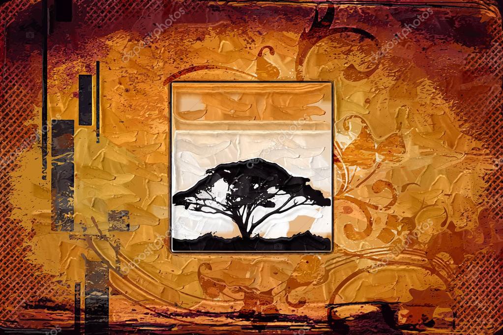 African motive art Stock Photo by ©maxtor7777 58113049