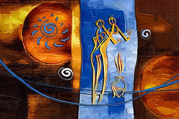 African art painting Stock Photos, Royalty Free African art painting ...
