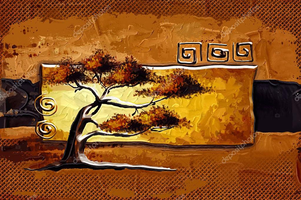 African motive art Stock Illustration by ©maxtor7777 #58137681