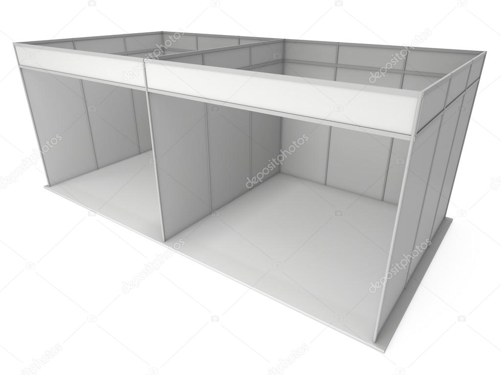 Trade Show Booth White and Blank. Stock Photo by ©newb1 100758950