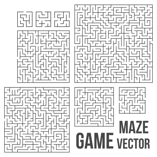 3d maze Vector Art Stock Images | Depositphotos