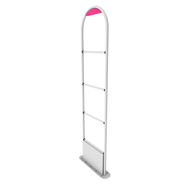 3D shoplifter scanner isolated on white Stock Photo by ©newb1 119510578