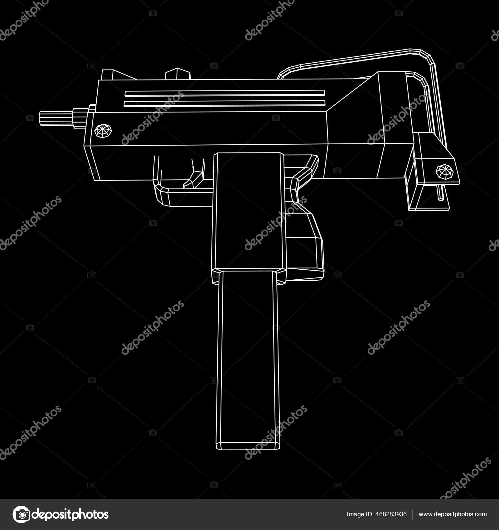 Machinegeweer Wallpaper Voor Mobiel