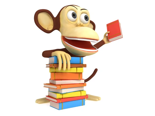 Monkey man reading book Stock Photos, Royalty Free Monkey man reading ...