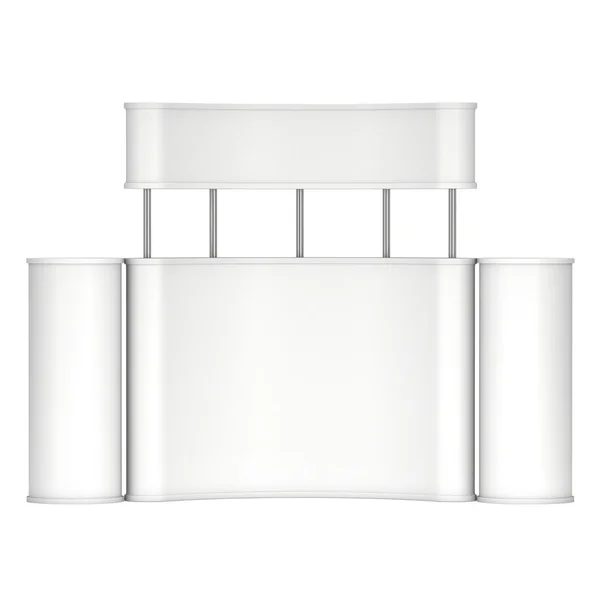 Big Pop Up Banner Stand with Columns Stock Photo by ©newb1 95169328