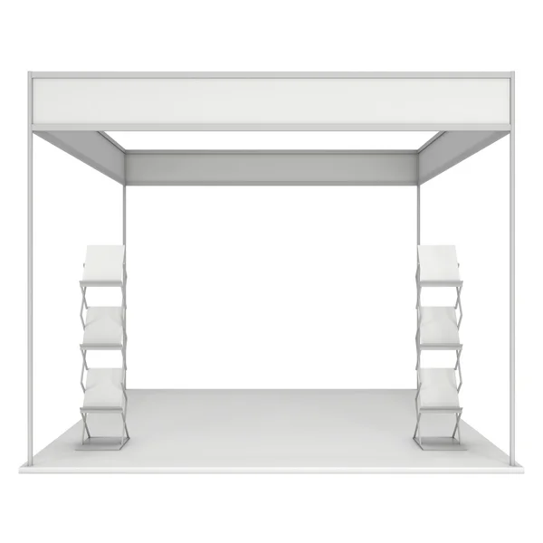 Trade Show Booth White and Black. Stock Photo by ©newb1 126337516