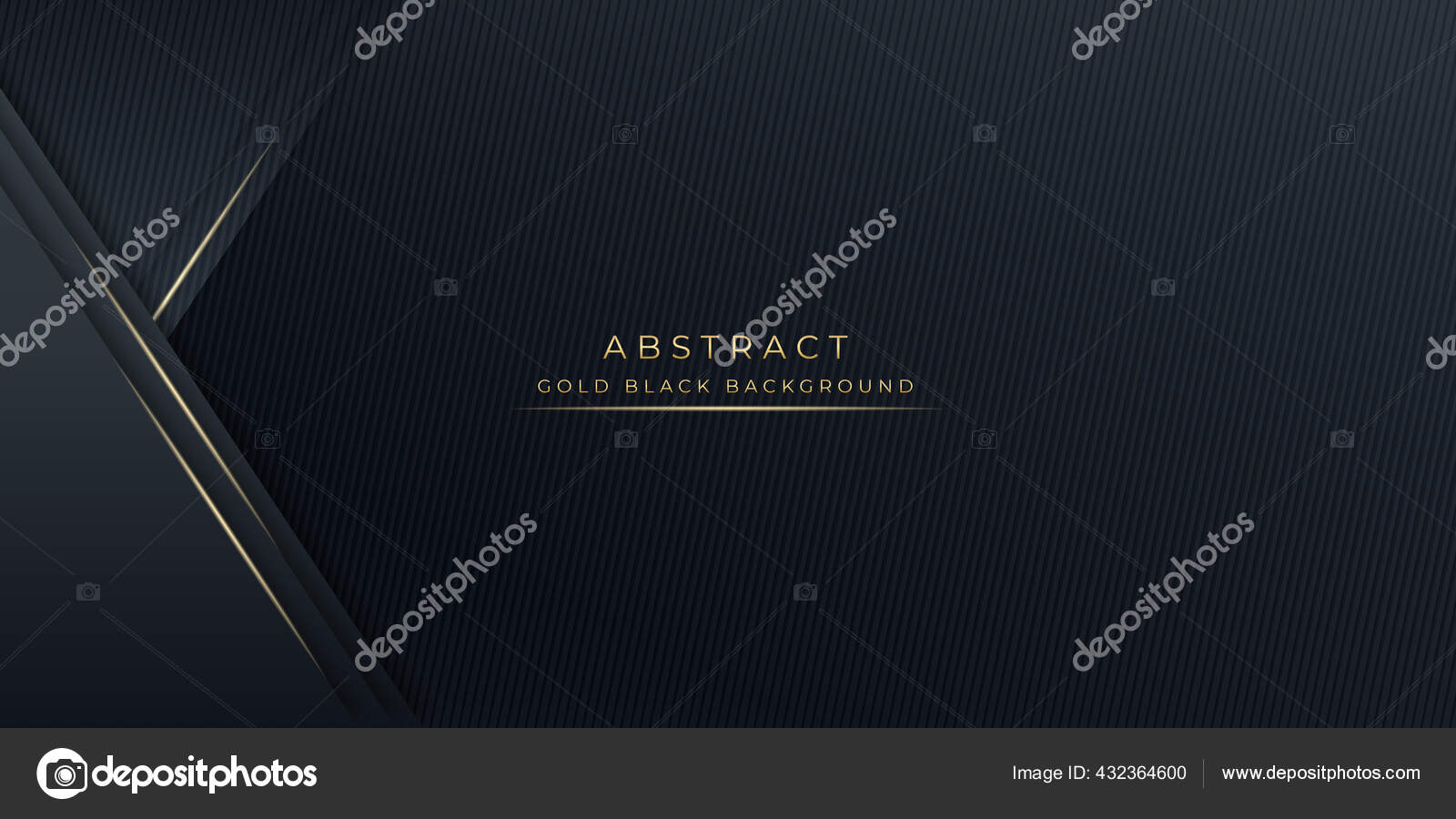 Latar Belakang Abstrak Hitam Dan Emas Latar Belakang Hitam Abstrak ...