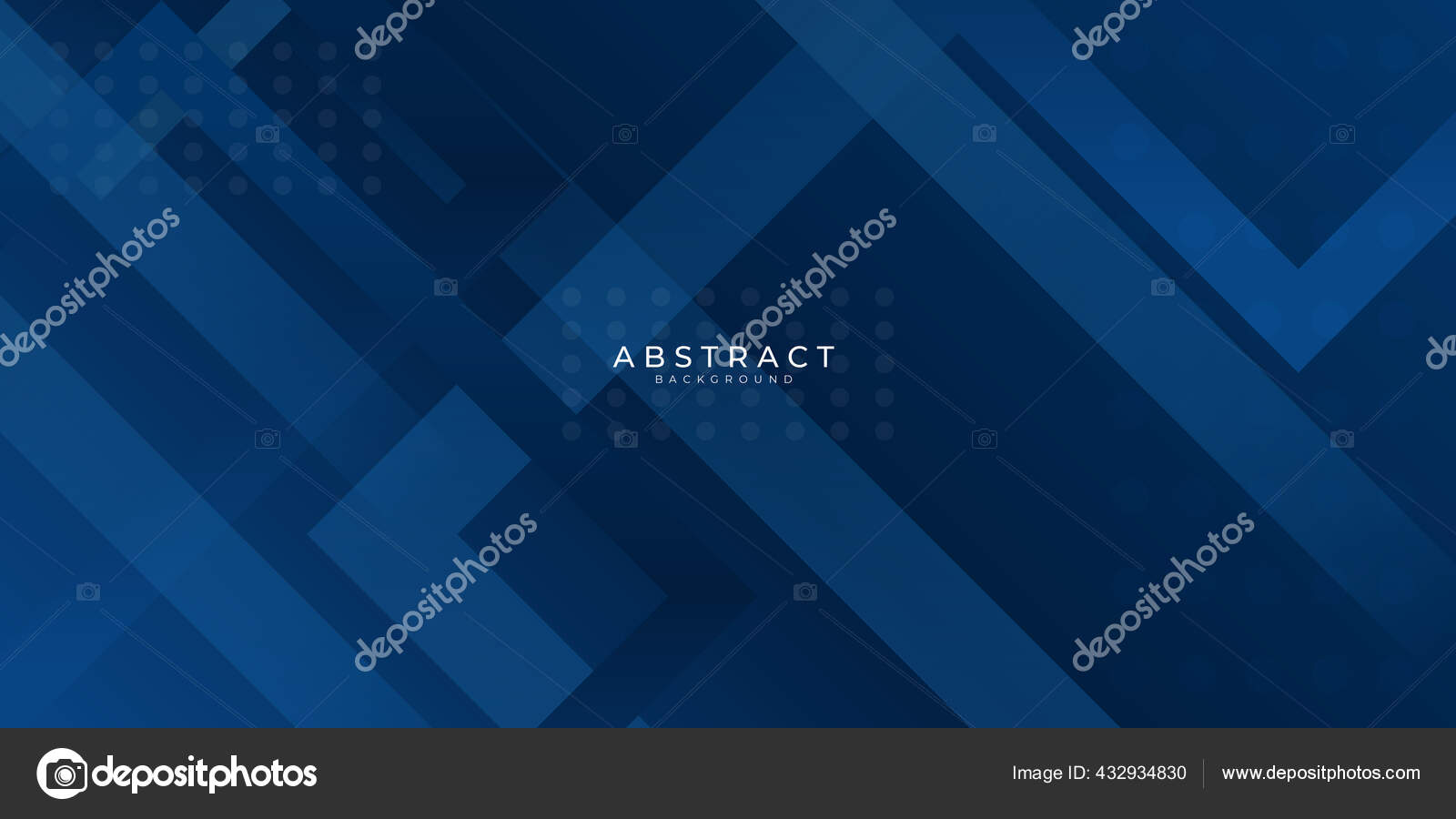 Modern Blue Abstract Presentation Background Overlap Layered Light ...